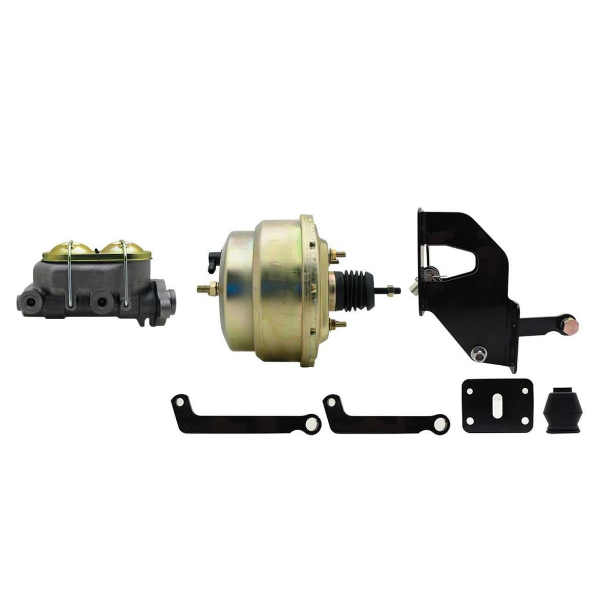 8 Inch Dual Power Brake Booster Kit, Fits Mopar 1962-74 A/B/E Body ...