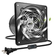 8 Inch Exhaust Fan Metal Ventilation Fan With Switch Window And Wall ...