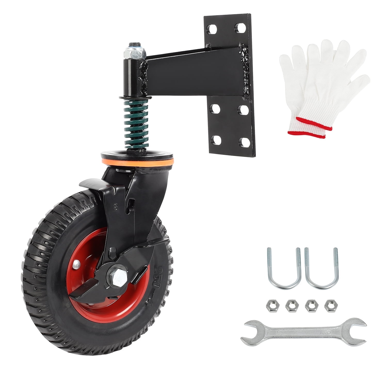 8 Inch Fence Gate Casters, Gate Casters for Metal Tube Gate Wooden ...