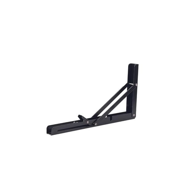 8 Inch Folding Shelf Bracket Heavy Duty Wall Support Space Saving ...