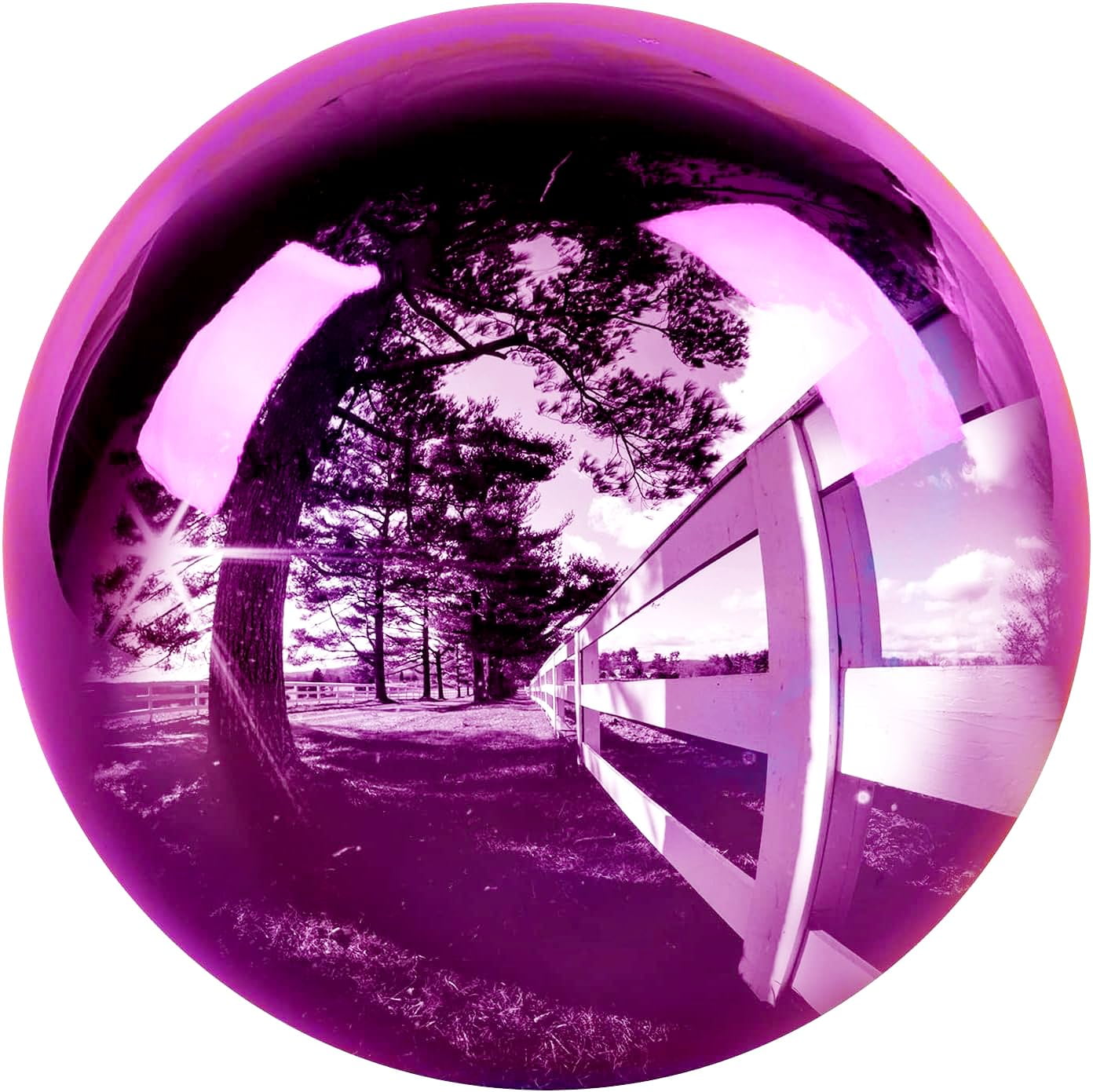 8 Inch Gazing Globe Mirror Ball,Ebuying 6/8/10/12 Inch Stainless Steel ...