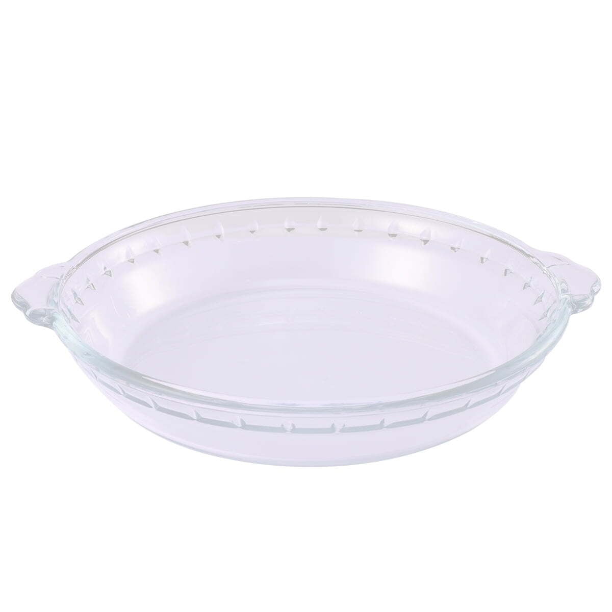 8 Inch Glass Pie Plate Pie Baking Dishes Transparent Microwave Oven ...