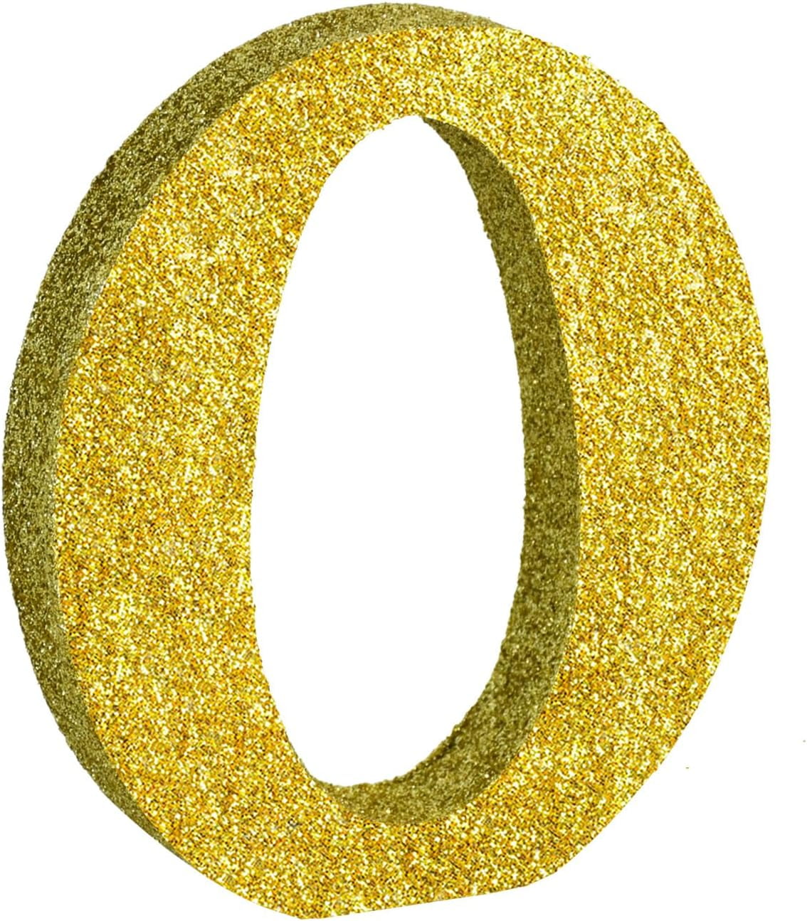 8 Inch Gold Glitter Letter C Table Centerpiece A-Z Gold Birthday Party ...