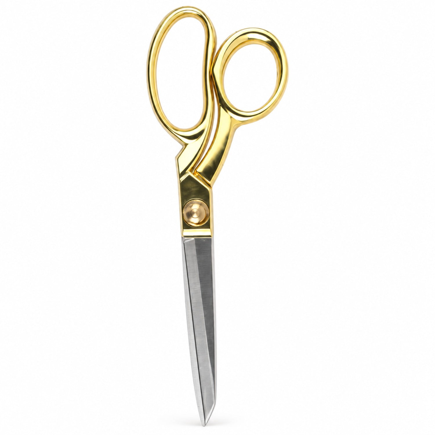8-Inch Gold Handle Scissors, Metal Multipurpose Cutting Tool for Crafts ...