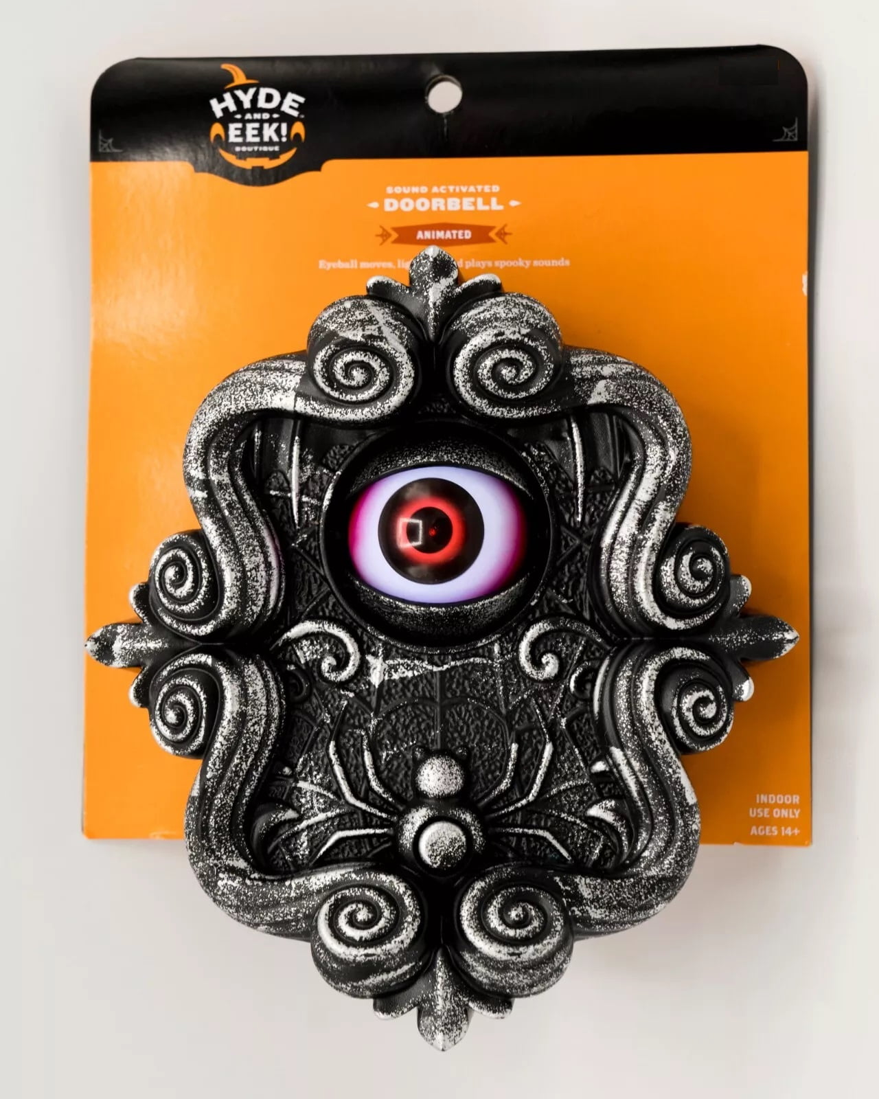 8 Inch Hyde & Eek! Sound Activated Spooky Eye Animated Halloween ...