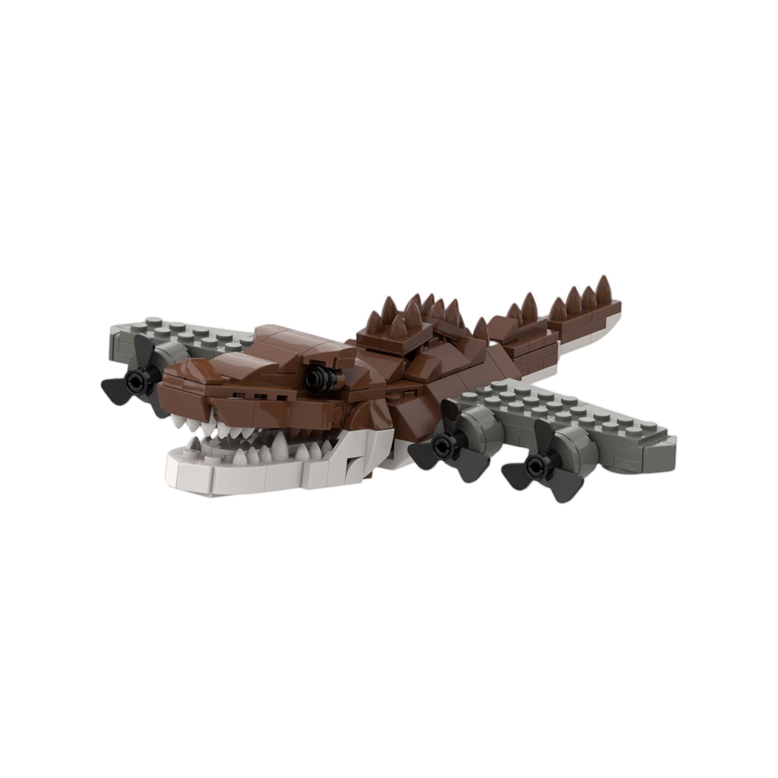 8 Inch, Italian Brainrot Building Block Toy Patience and Concentration ...