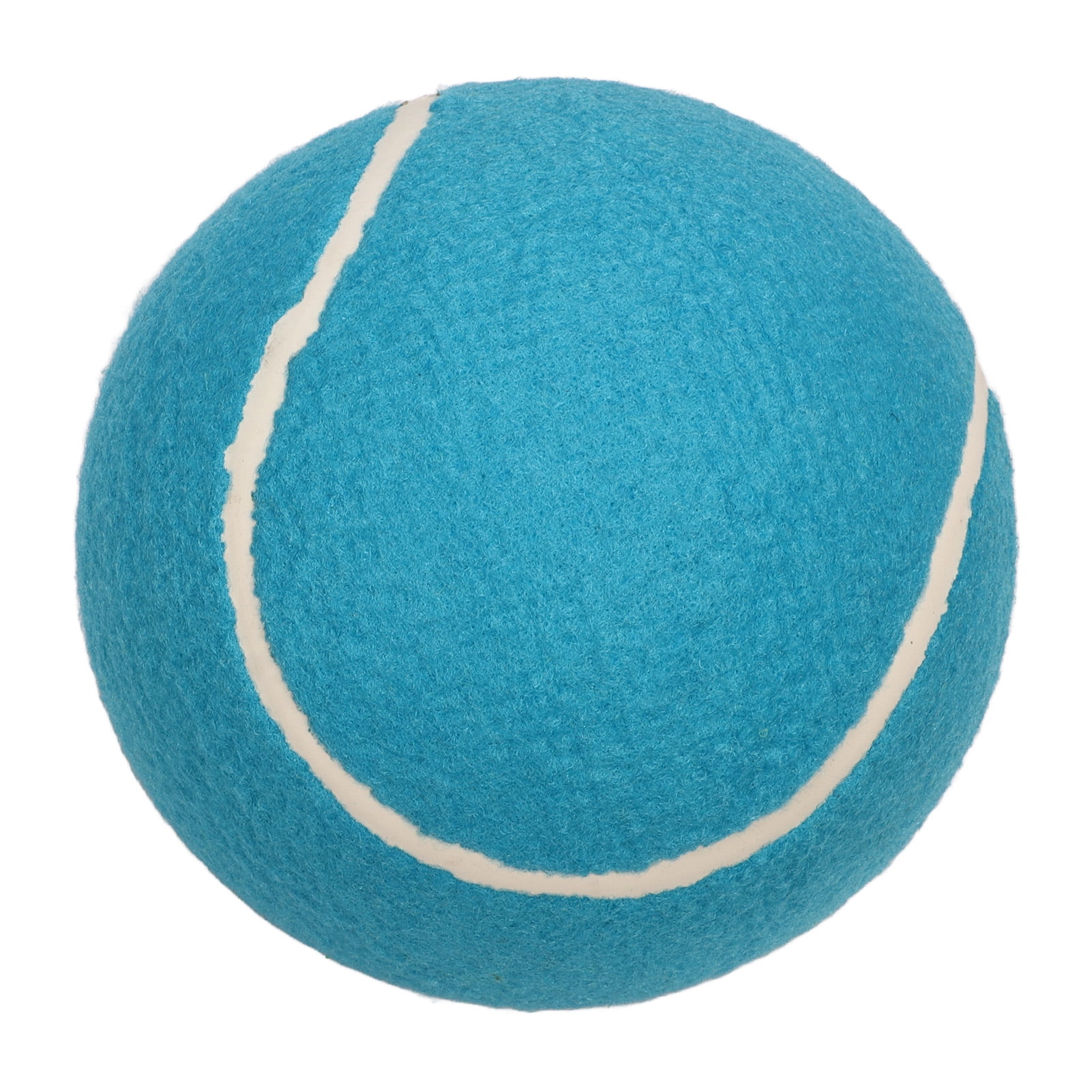8 Inch Jumbo Tennis Ball Portable Inflatable Rubber Core Plush Felt ...