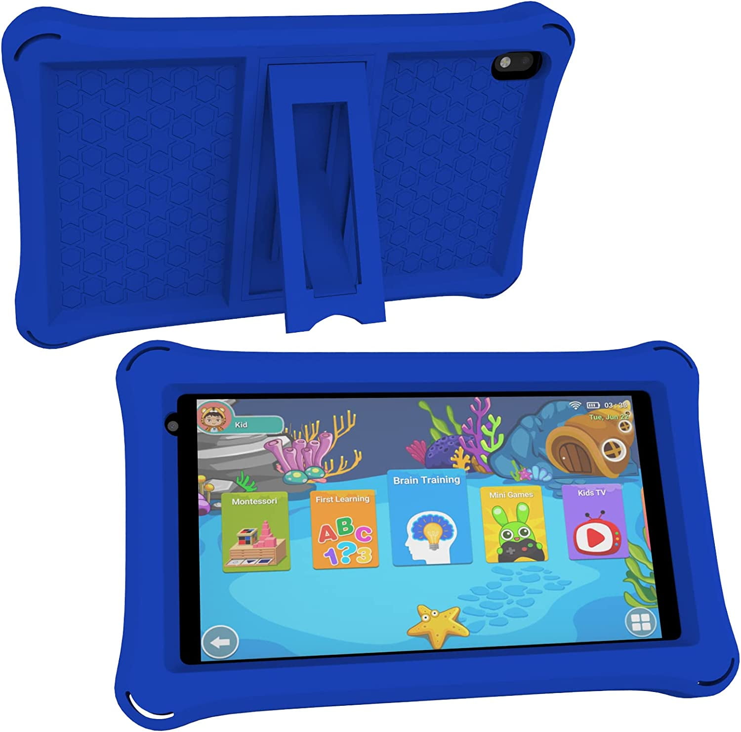 YQsavior 8-Inch Kids Tablet with WIFI, Android 12, 32GB+4GB, Quad-Core ...