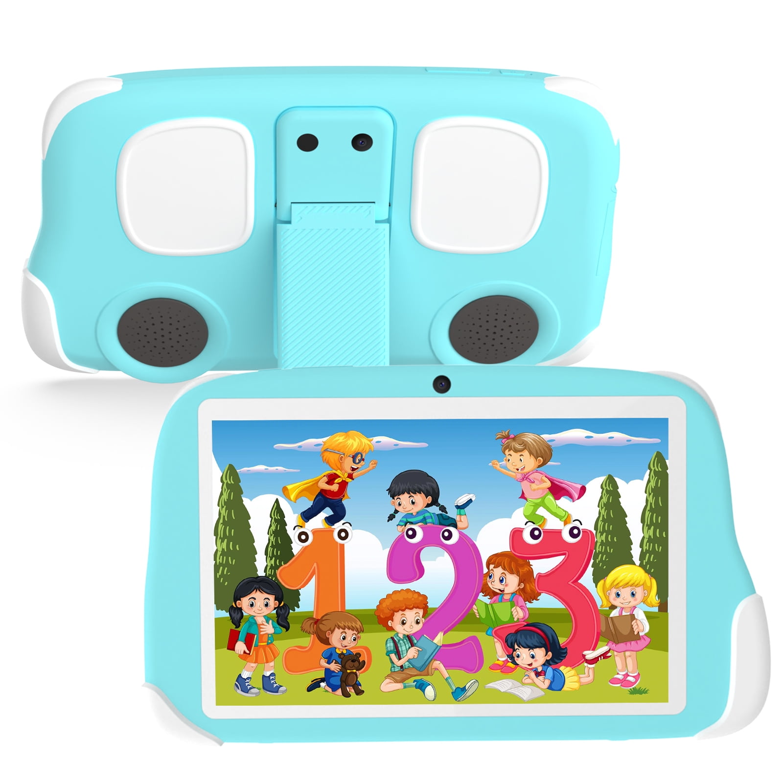 8 Inch Kids Tablet, Android 12, 32GB, 2GB RAM, WiFi, Bluetooth, Dual ...