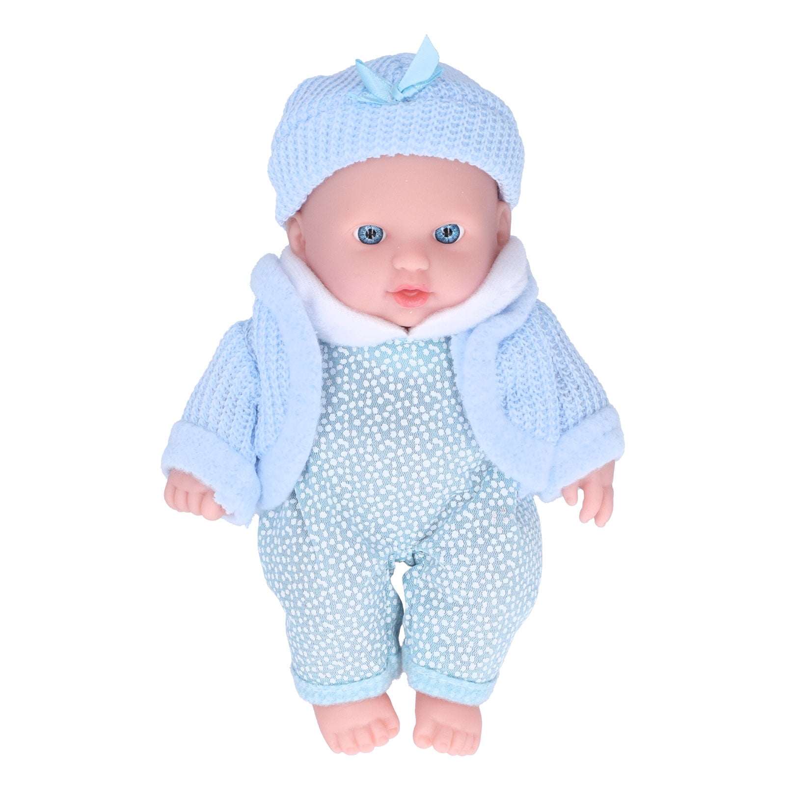 8 Inch Light SkinTone Baby Simulation Doll Play House Fashion Reborn ...