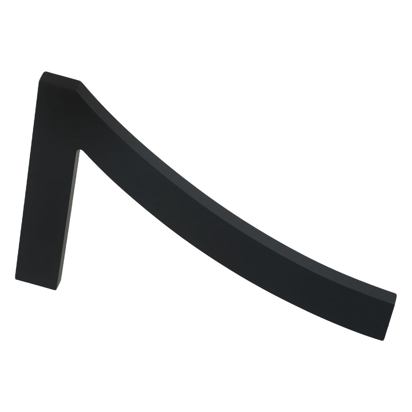8 Inch Modern Floating House Numbers Large Black Shadow Home Address ...