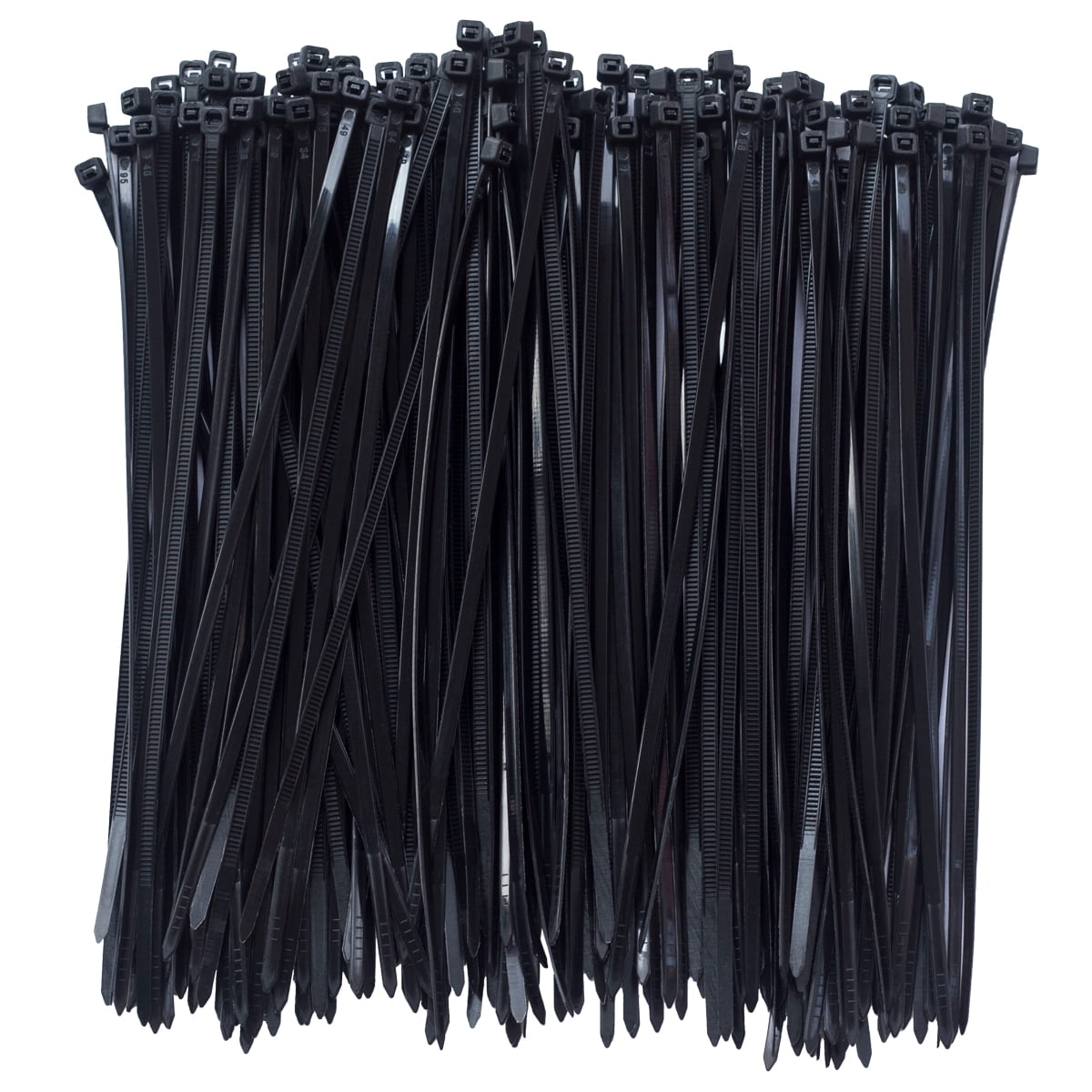 Walmart Large Bulk 8 Inch Nylon Zip Ties, 300pcs Clear Electronics ...