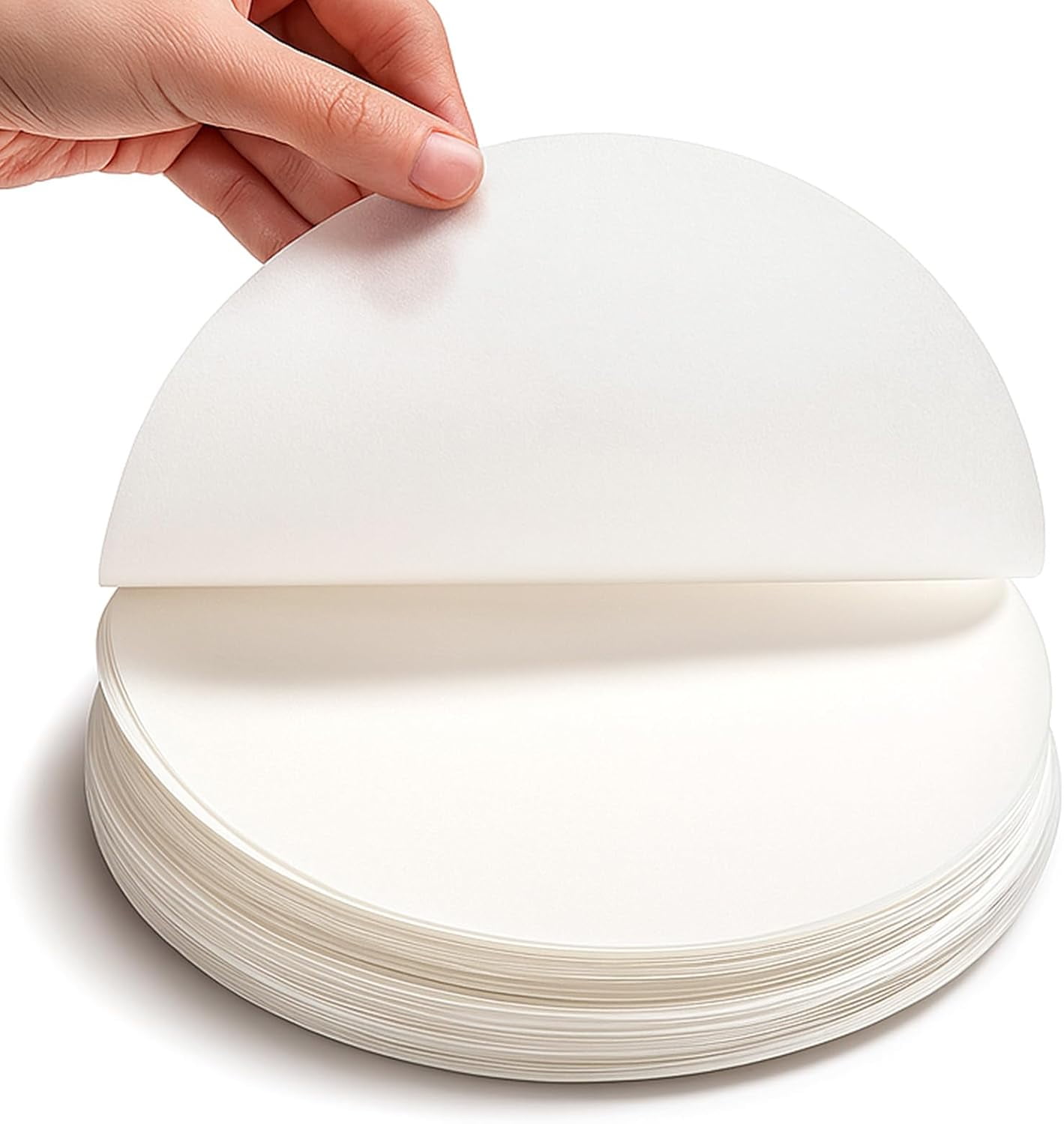 8 Inch Parchment Paper Rounds, 200Pcs Precut Baking Paper Sheets, Non ...