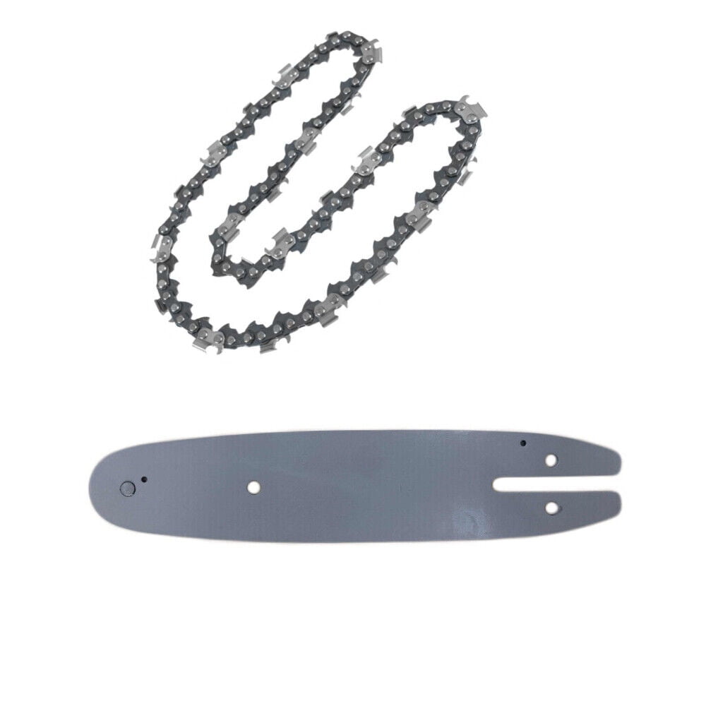 8-Inch Premium Chainsaw Chain and Guide Bar Set for Cordless Electric ...