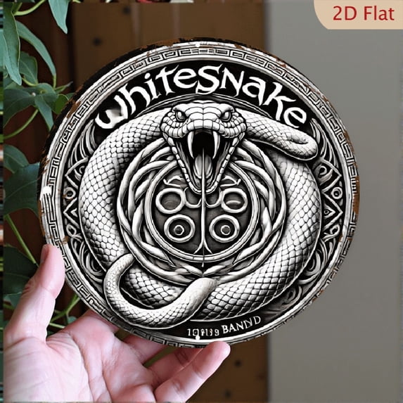 8 Inch Round Aluminum Metal Wall Art Decorative Sign Modern Minimalist ...