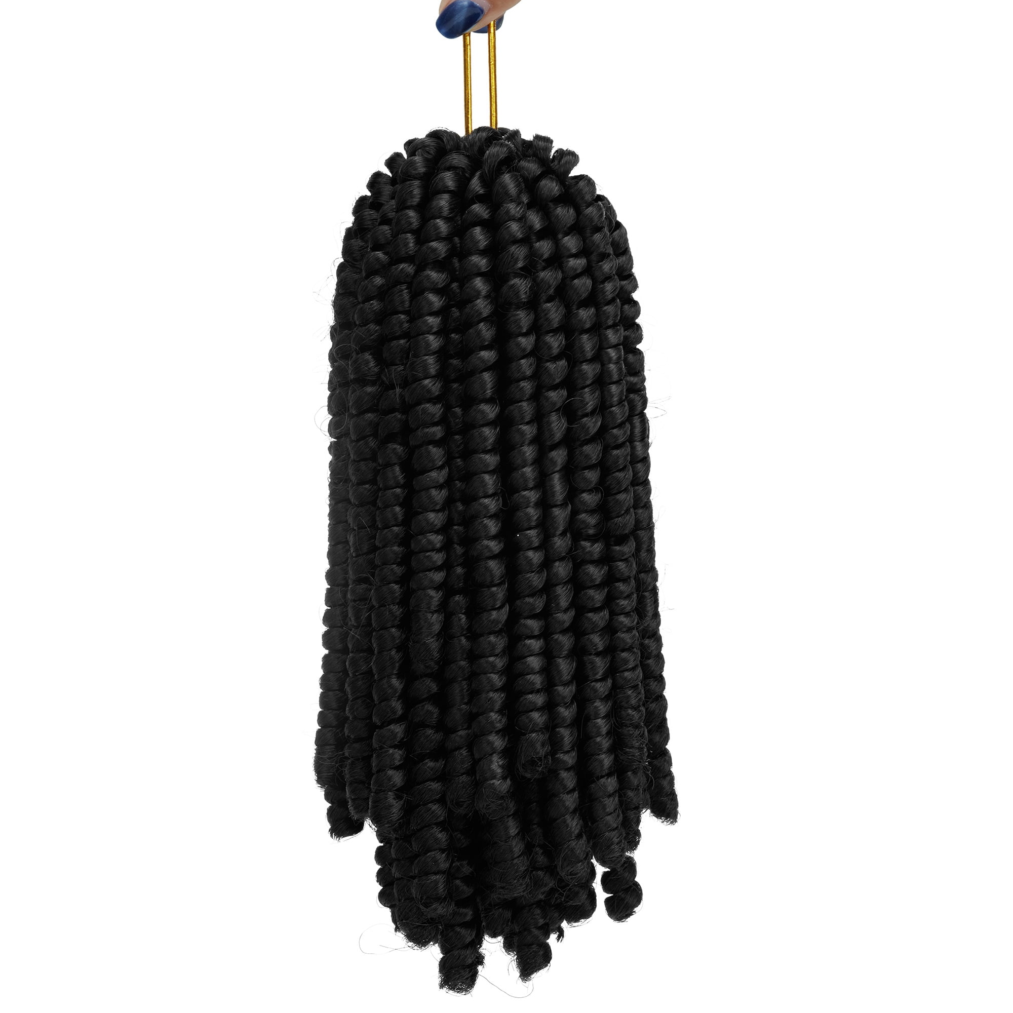 8 Inch Spring Twist Hair,Synthetic Braiding Hair Extensions for Woman ...