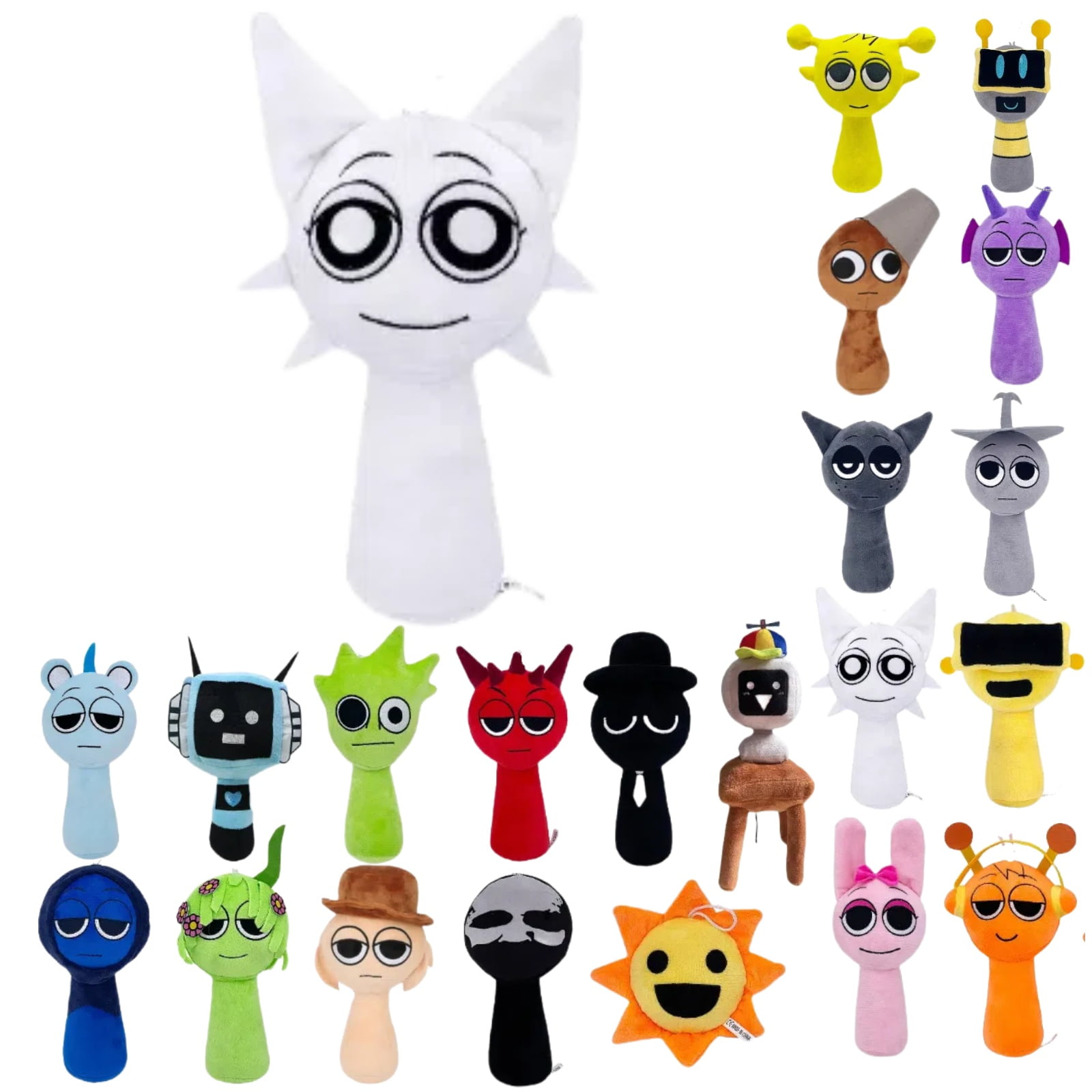 8 Inch Sprunki Plush Toys: Game-Inspired Soft Dolls for Boys and Girls ...