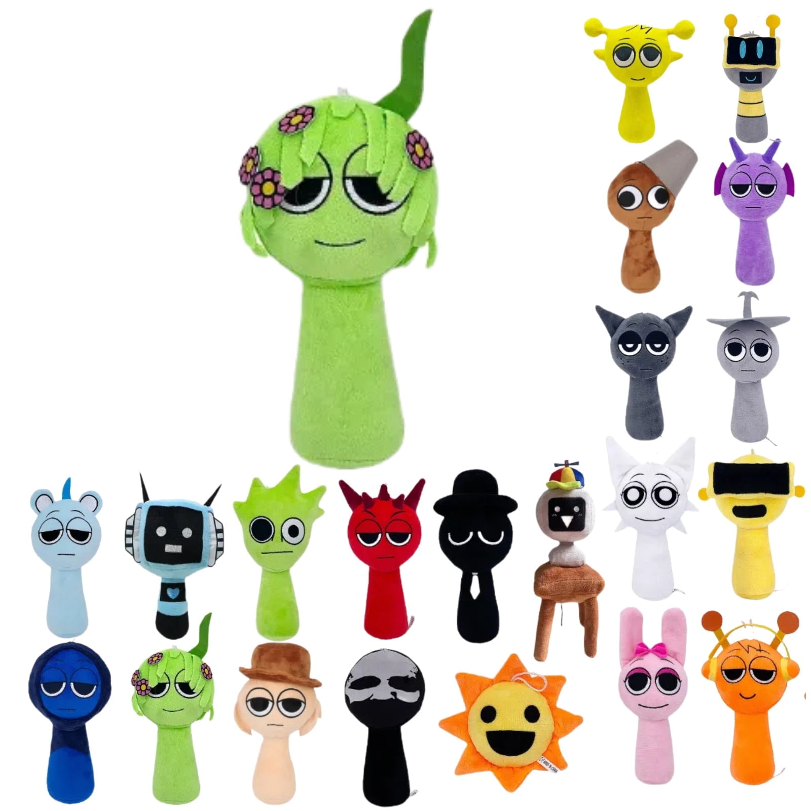 8 Inch Sprunki Plush Toys: Soft, Huggable Stuffed Animals Based On ...