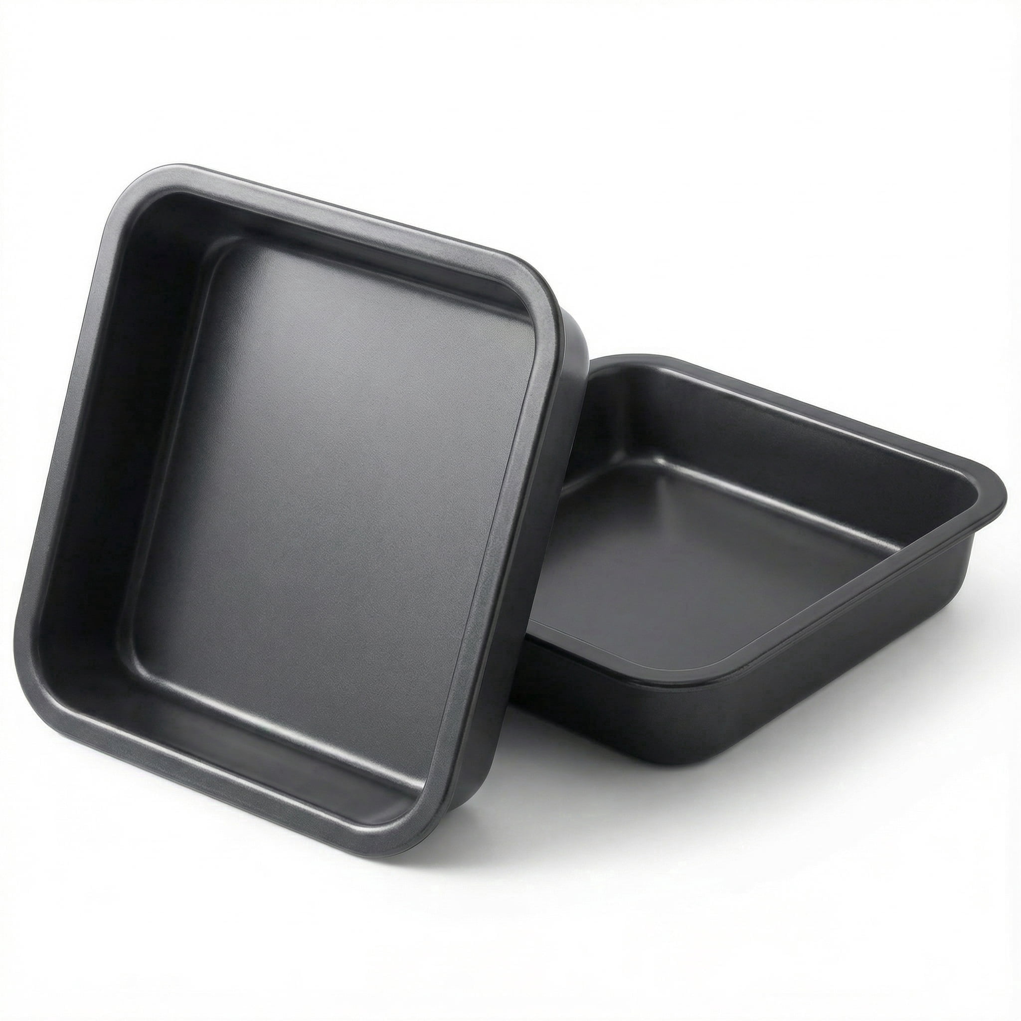 8 Inch Square Non-Stick Bake Pan, Rustproof Construction for Cakes ...