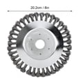 8 Inch Steel Wire Lawn Mower Brush Head Replacement Accessory for ...
