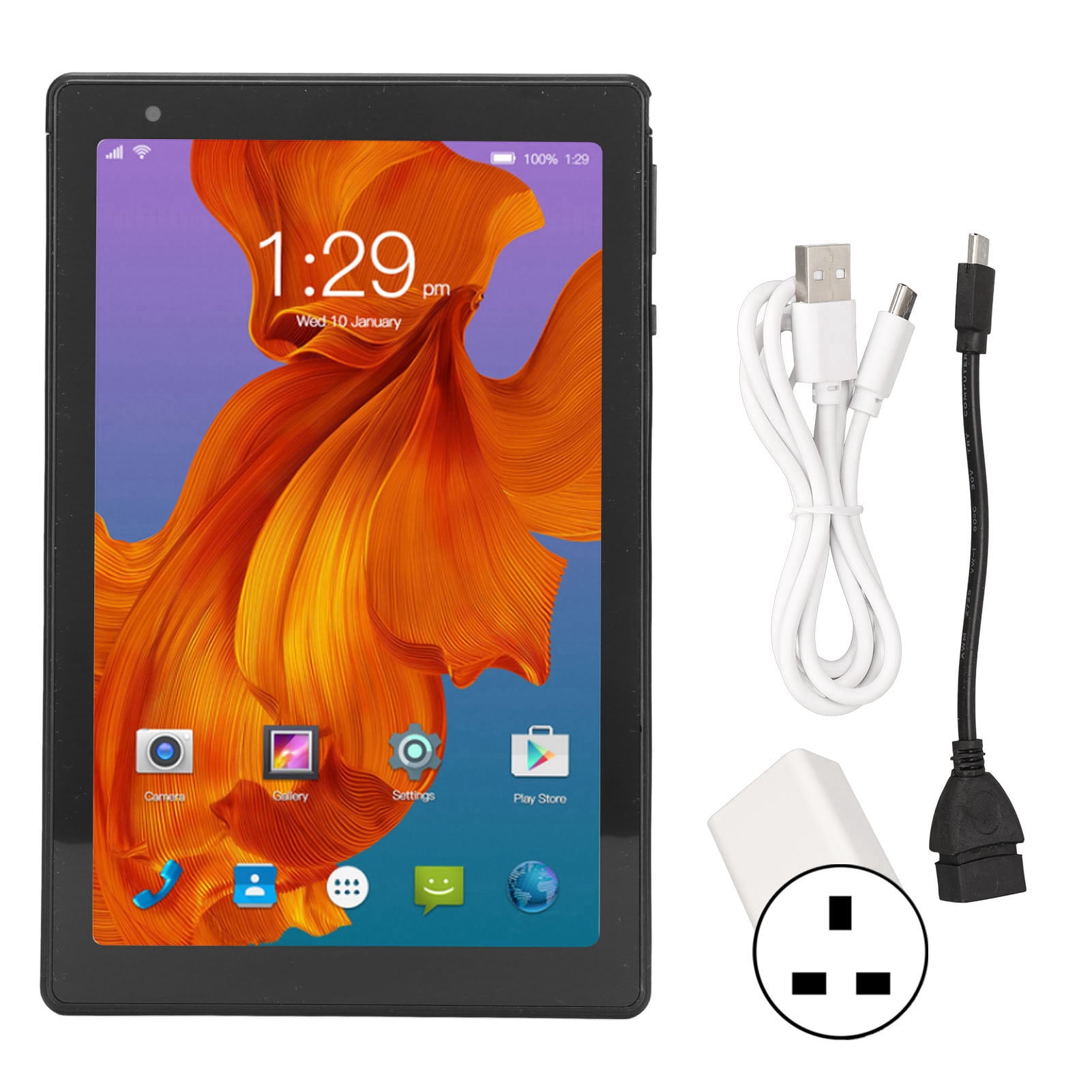 8 Inch Tablet 4GB RAM 64GB ROM Expandable Up to 128GB Dual Camera ...