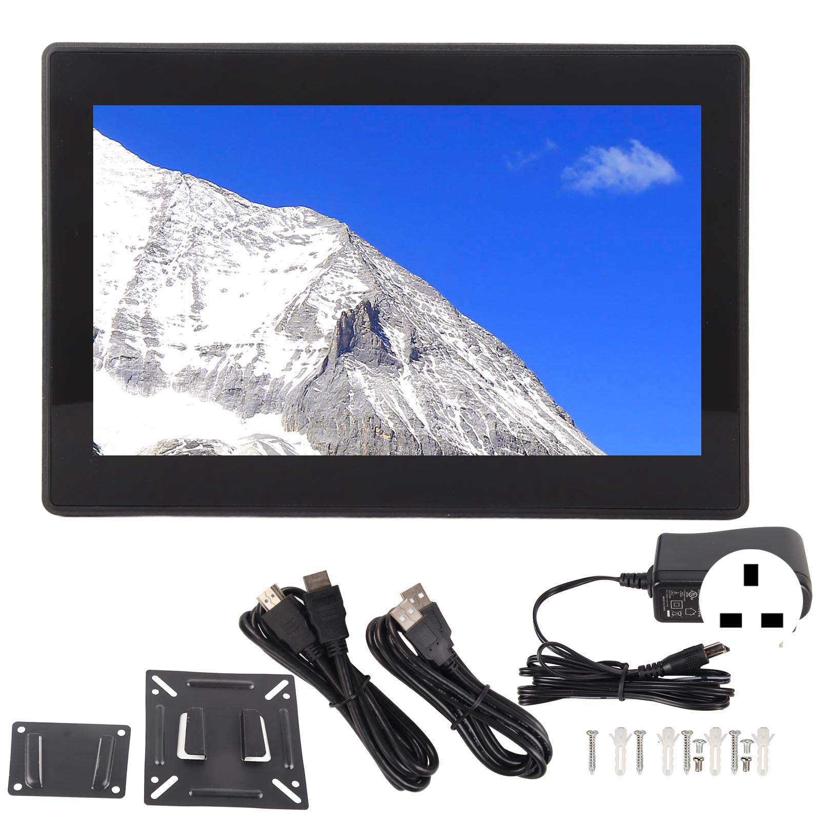 8 Inch Touchscreen Monitor Widescreen 16:9 Wall Mounted 1280x720 ...