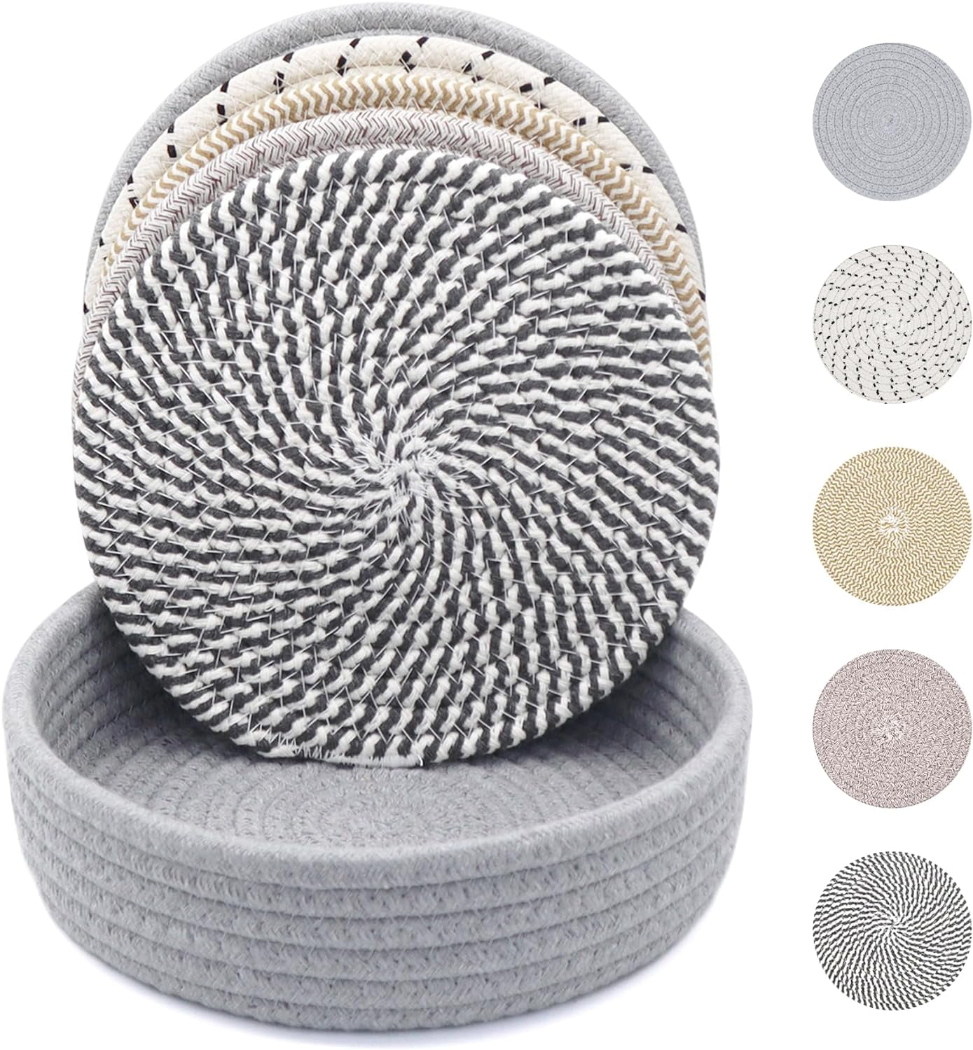 8 Inch Trivets for Hot Dishes, Pots and Pans, Thick Heat Resistant ...