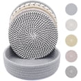 8 Inch Trivets for Hot Dishes, Pots and Pans, Thick Heat Resistant ...