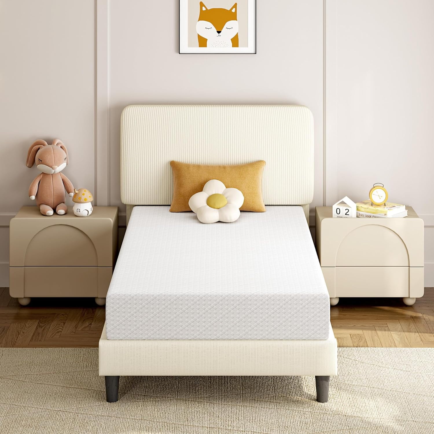 8 Inch Twin Mattress 3 Foam Layer Cooling Gel Memory Foam Mattresses ...