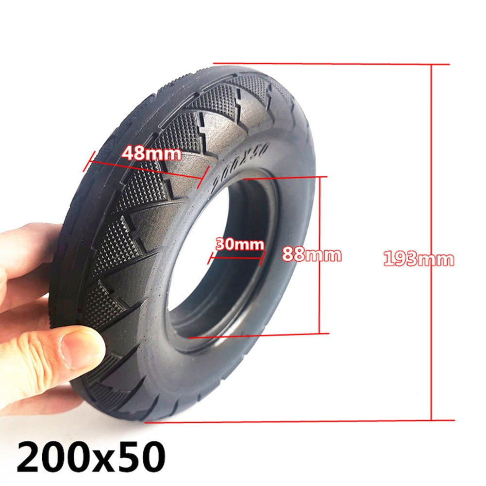 8 Inch Tyre 200x50 Solid Tire For E100 E175 E200 Electric Scooter ...