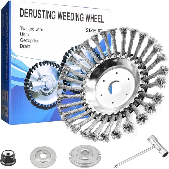 8 Inch Unbreakable Wired Trimmer , Steel Wire Trimmer , Wire Rotary ...