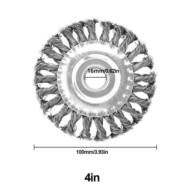8 Inch Universal Grass Trimmer Head Nylon Wire Wheel Trimmer Brush ...