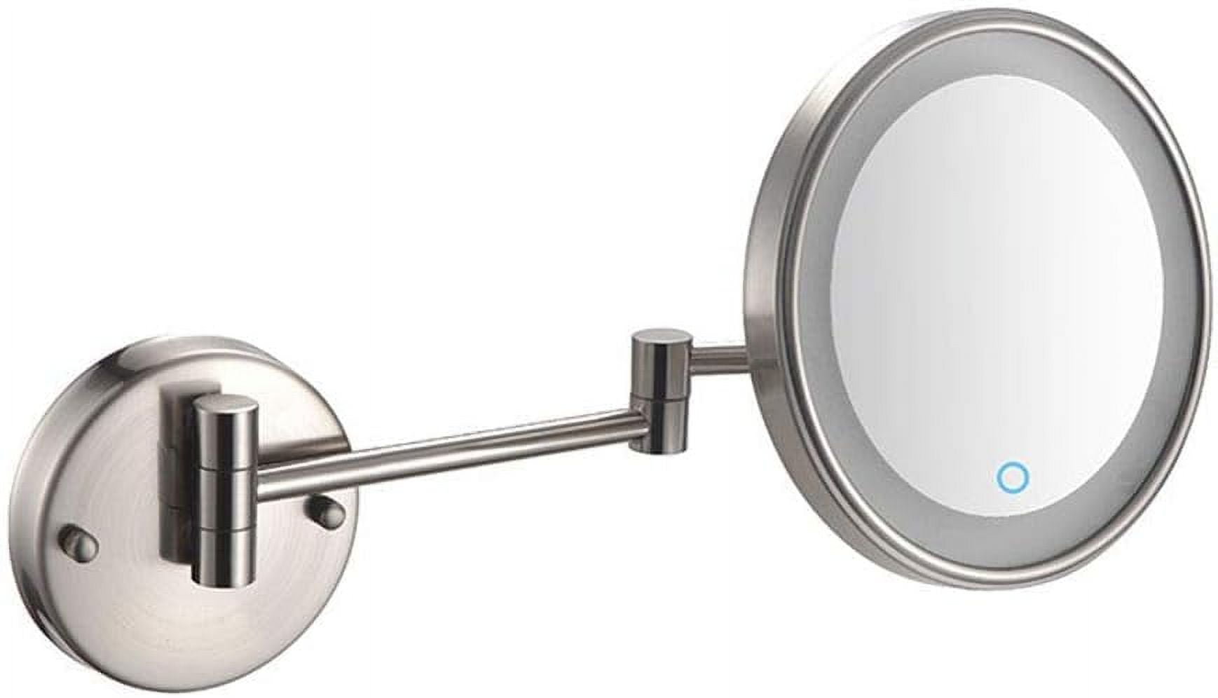 8-Inch Wall Mounted Makeup Mirror Single-Sided 360 Degree Swivel ...