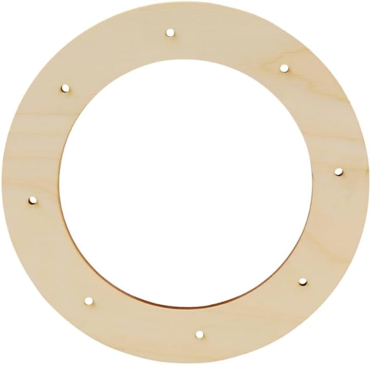 8 Inch Wreath Frame - Pack of 10, Ideal for Crafts & Christmas Decor ...