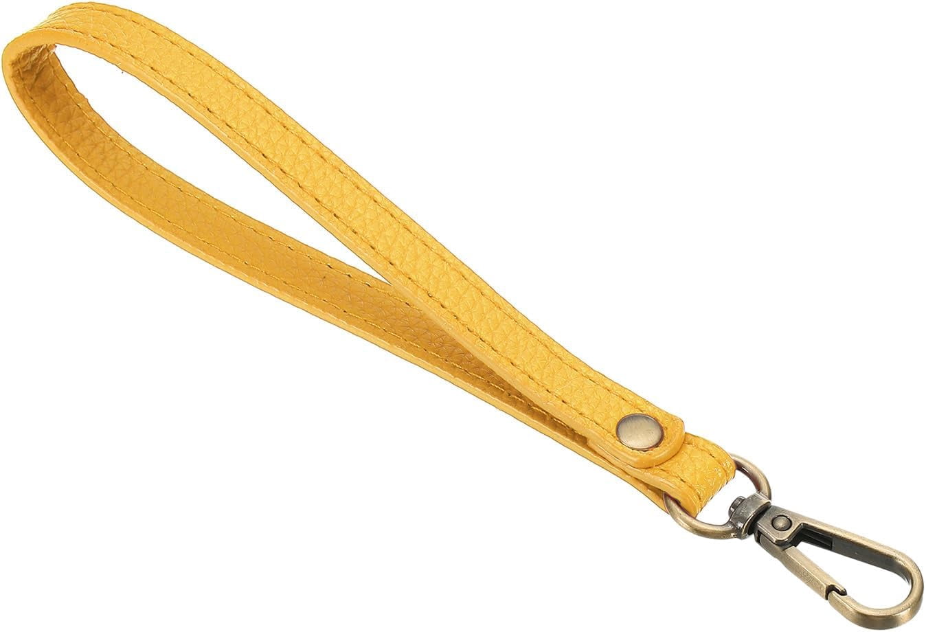 8 Inch Wristlet Strap, PU Leather Wristlet Keychain Wrist Strap ...