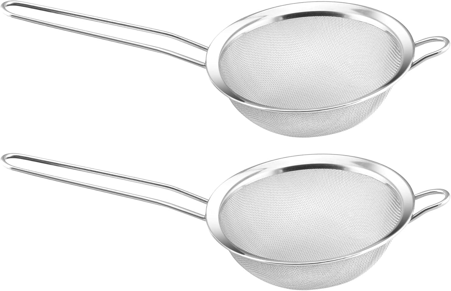 8-Inches 2285-2 Stainless Steel Fine Mesh Strainer Colander Sieve with ...