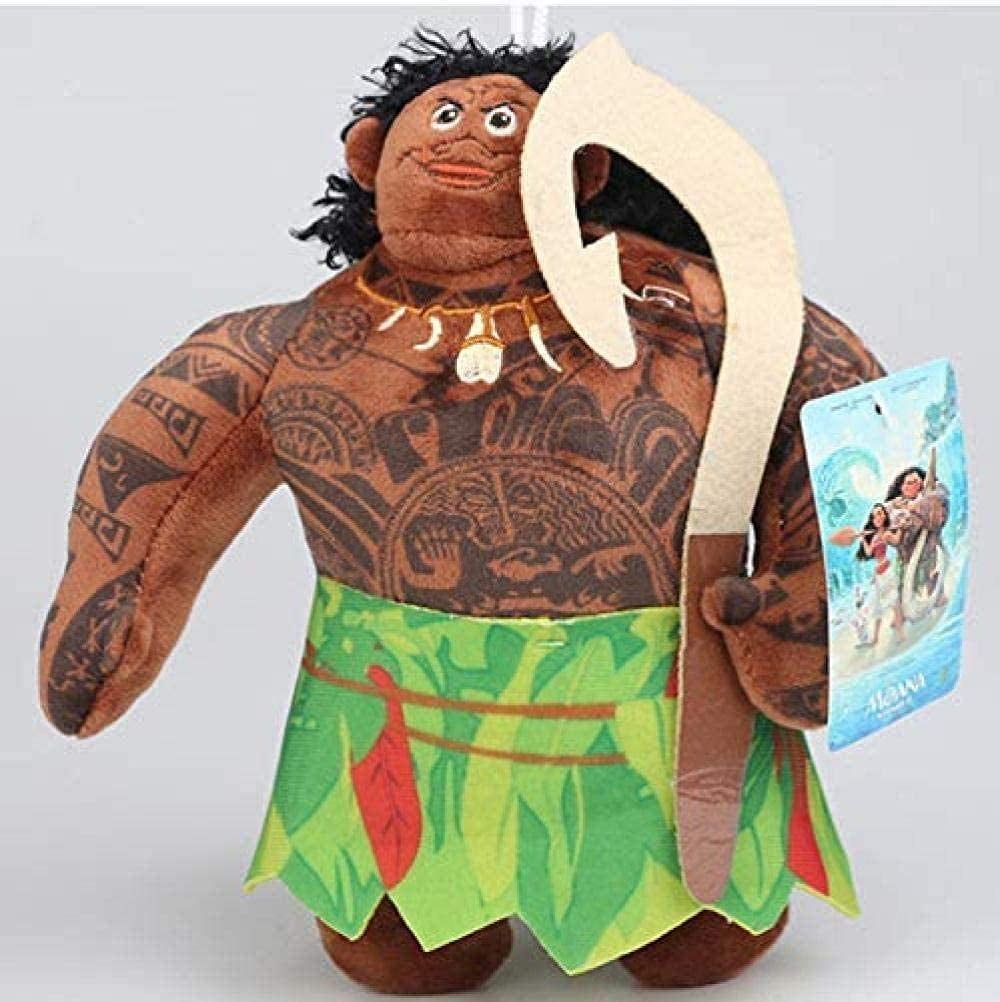 8 Inches Anime Moana Maui Plush Maui Man Stuffed Doll Animals Figure ...