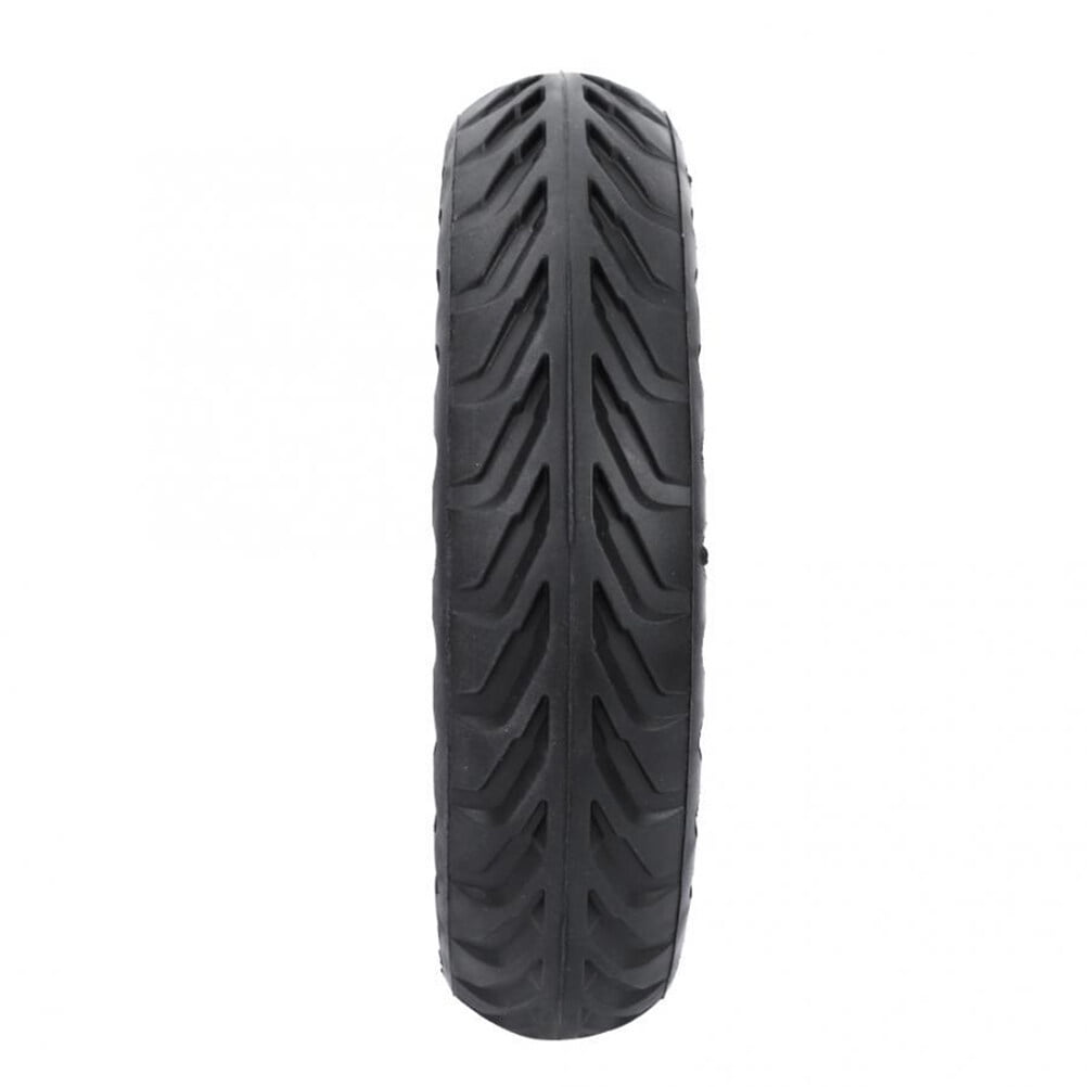 8 Inches Non-pneumatic Tires Shock-absorbent Honeycomb Tire Rubber Anti ...