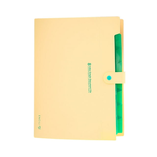 8 Into Folder A4 Folder Office Storage Bag File Storage Folder Test ...