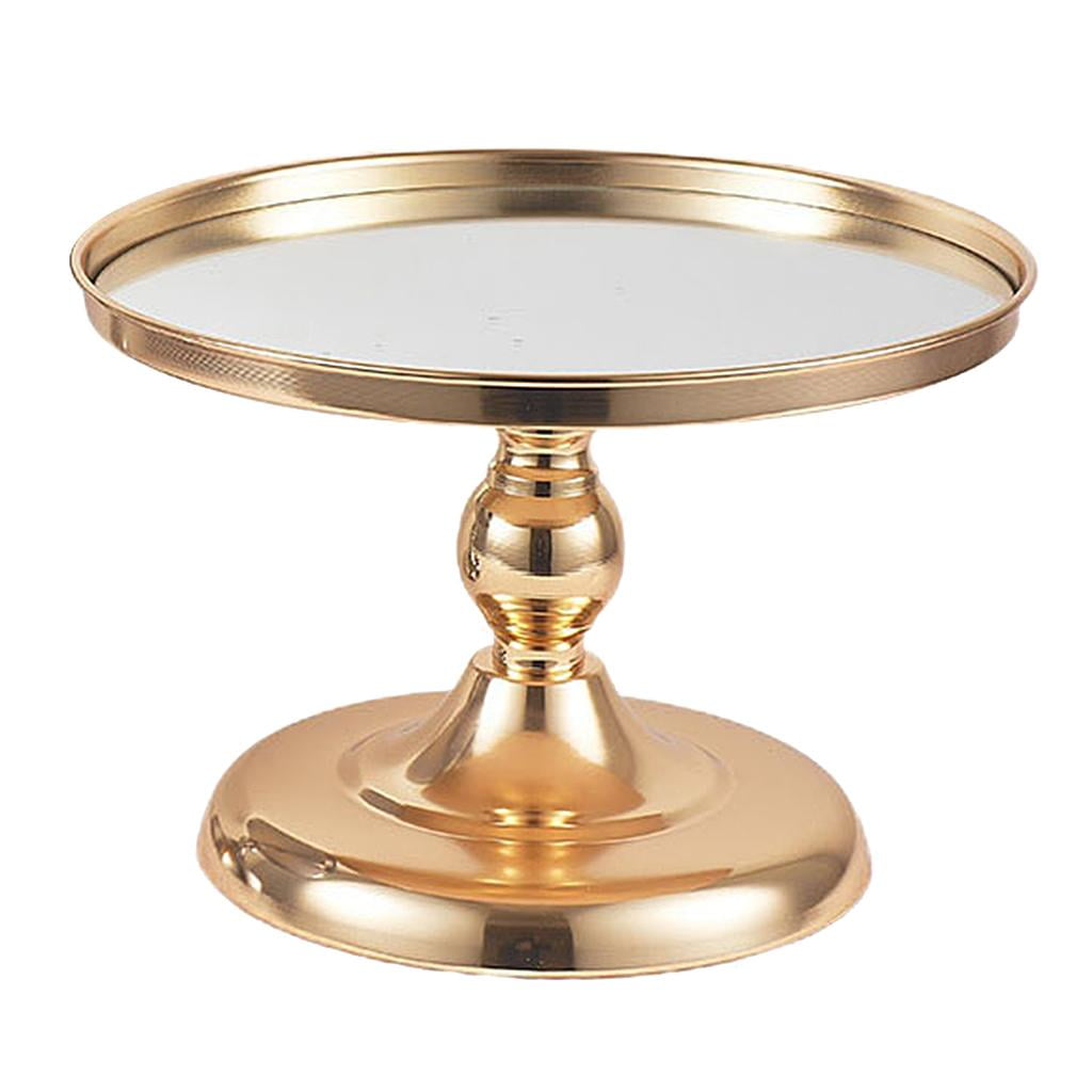 8'' Iron Round Cake Stand Cupcake Pedestal Dessert Holder Party Decor ...