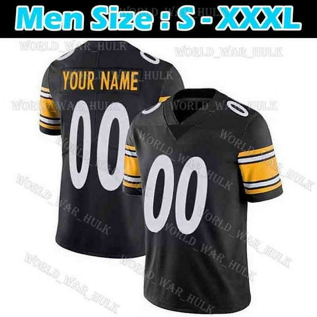 8 Kenny Pickett George Pickens Football Jersey Joey Porter Jr 90 T.J ...