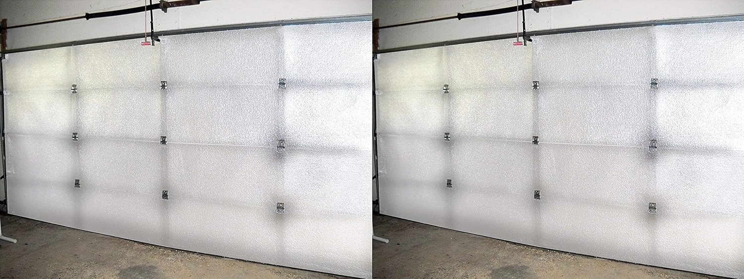 8'L X 8'H Kit (4 Panels) NASA Tech Reflective 1 Car White Foam Core ...