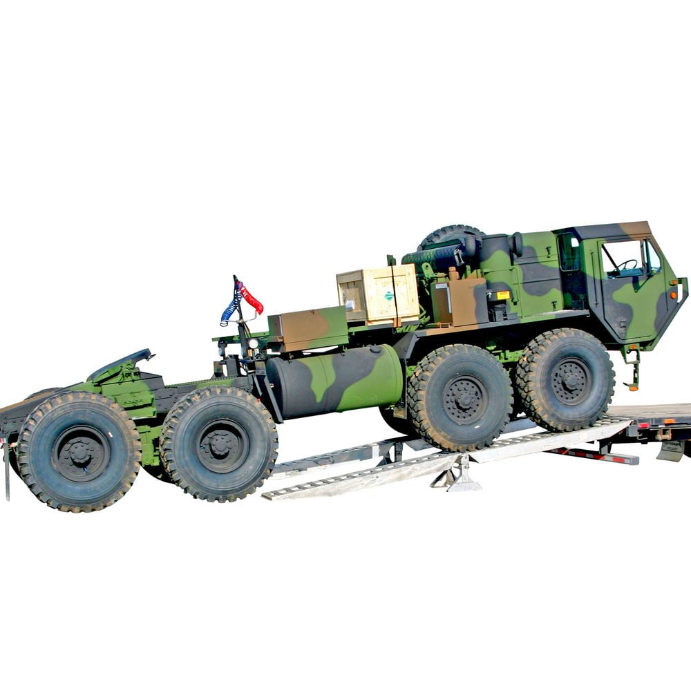 8'L x 16inW Modular Step Deck Trailer Ramp System 20,000 lb. Weight ...