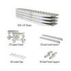 4-Bunk Modular Drop Step Deck Load Leveler 23,500 LB Ramp - Walmart.com