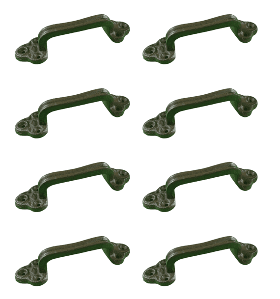 8 LARGE Handles Door Hardware Pull Gate Shed Drawer Barn Shed Rustic ...