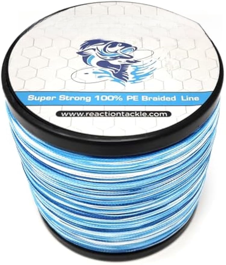 8 LB (1000 yards) braided line - Professional-grade power for saltwater ...