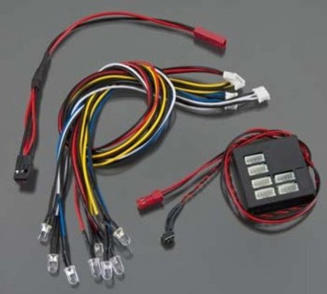 Integy RC Toy Model Hop-ups C23295 8 LED Flashing Light Kit w/ Multi ...