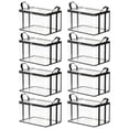 8 Large Heavy Duty Moving Bags, Clear Storage Bags with Strong Zippers ...
