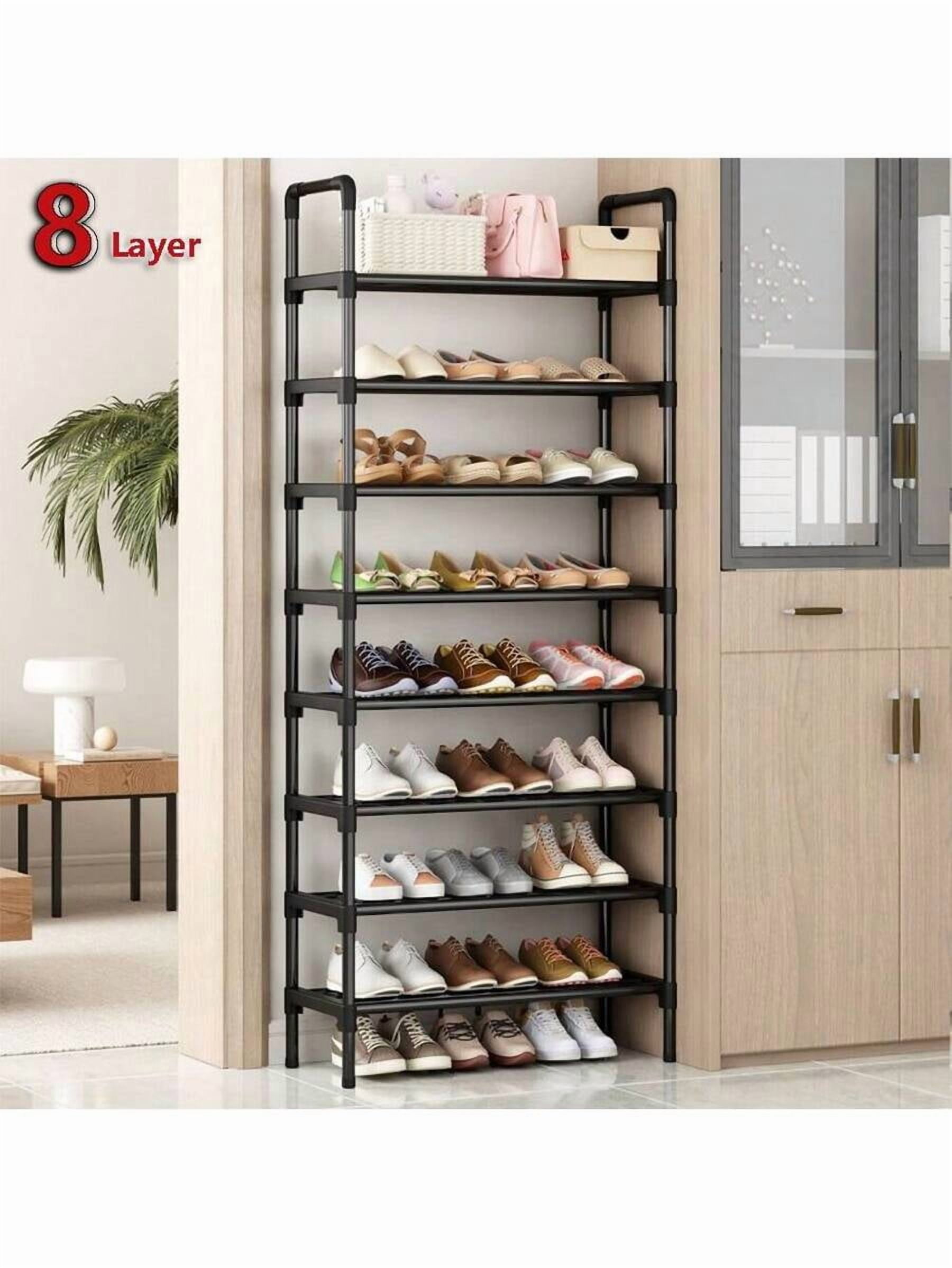 8-Layer Simple Shoe Rack Household Shoe Cabinet Multi-Functional ...