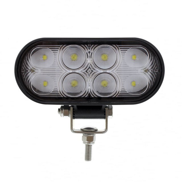 8 Led Oval Wide Angle Driving/Working Light - Walmart Business Supplies